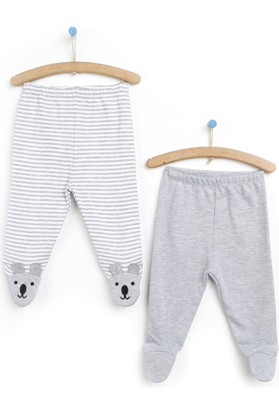 Hello Baby Hellobaby Hayvan Figürlü Nakışlı 2li Patikli Alt