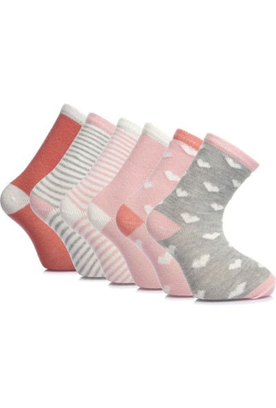 Hello Baby Hellobaby Kalpli 6lı Soket Çorap