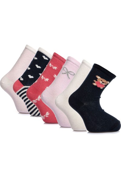 Hello Baby Hellobaby Sevimli 6lı Soket Çorap Hello Baby Hellobaby Sevimli 6lı Soket Çorap