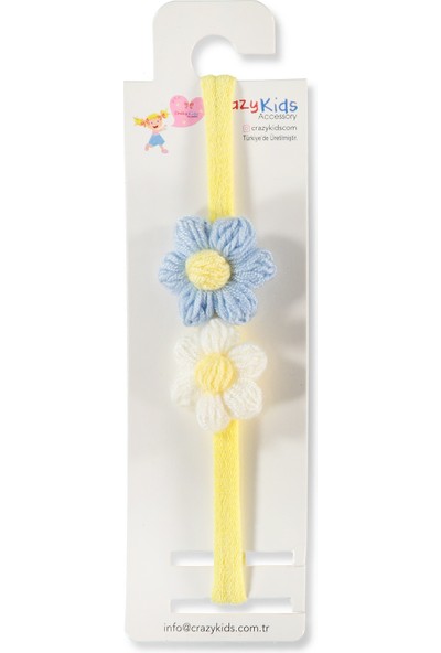 Crayola Crazy Kids Örgü Papatya Saç Bandı Crayola Crazy Kids Örgü Papatya Saç Bandı