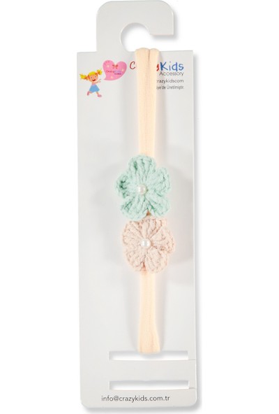 Crayola Crazy Kids Çift Çiçek Saç Bandı Crayola Crazy Kids Çift Çiçek Saç Bandı