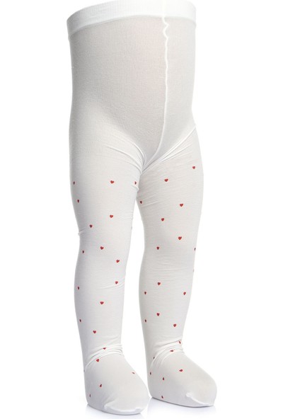 Step Mini Kalpli Mus Külotlu Çorap Step Mini Kalpli Mus Külotlu Çorap