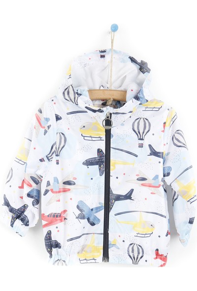 Verscon Basic Erkek Bebek Beli Lastikli Yağmurluk