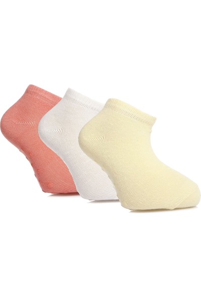 Hello Baby Hellobaby 3lü Patik Kaydırmaz Çorap