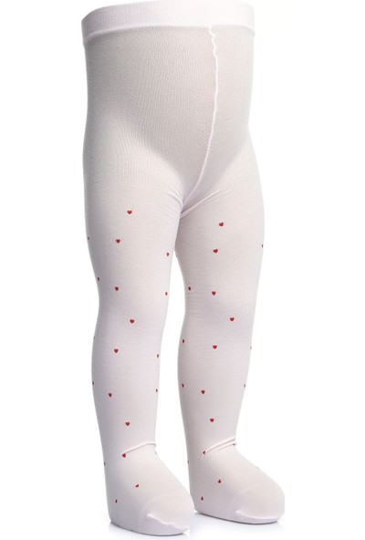 Step Mini Kalpli Mus Külotlu Çorap Step Mini Kalpli Mus Külotlu Çorap