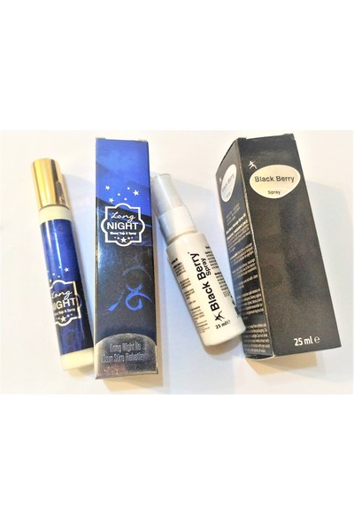 Blackberry Geciktiricili Sprey+ Long Geciktiricili Sprey
