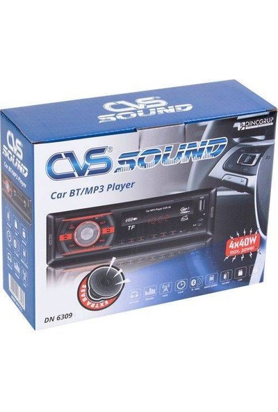 Cvs Dn 6309 Bluetooh-Sd-Usb Oto Teyp