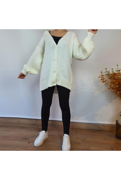 StilStop Oversize Uzun Yün Hırka