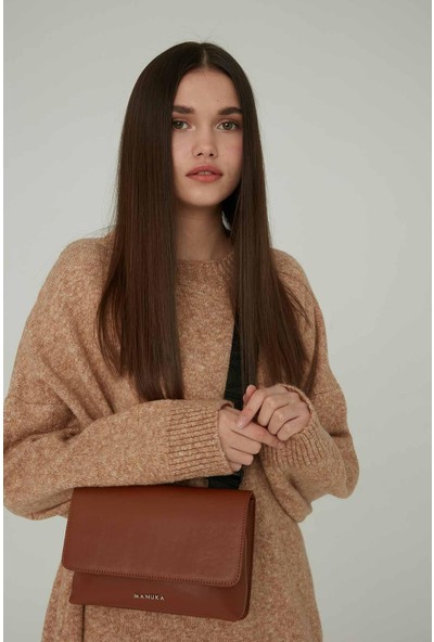 Manuka Wool Oversıze Kazak Camel