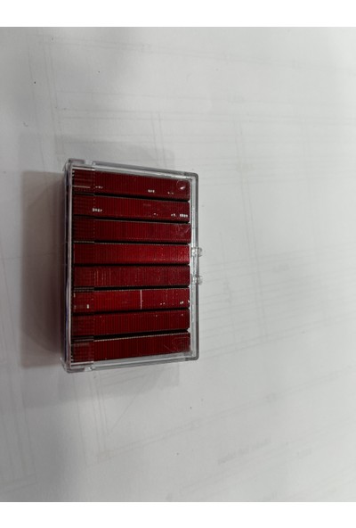 Kangaro Renkli Zımba Teli No:24/6 - Kırmızı Kangaro Renkli Zımba Teli No:24/6 - Kırmızı