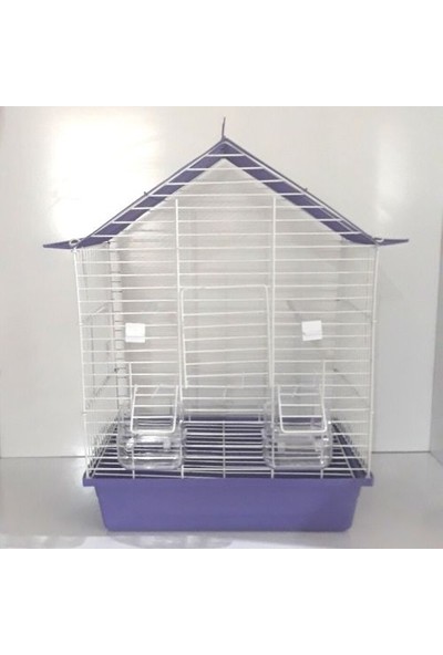 Green Pet Çift Muhabbet Kuşu, Sultan Papağanı ve Küçük Irk Papağanlar Için Çift Yemlikli Kafes Green Pet Çift Muhabbet Kuşu, Sultan Papağanı ve Küçük Irk Papağanlar Için Çift Yemlikli Kafes