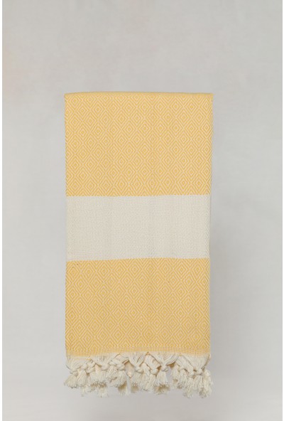 By Sevon Peşkir Elmas Desenli Pamuk Banyo Havlusu.