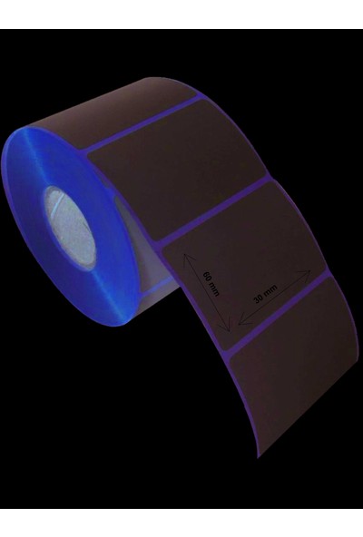 Yelken 60X30 mm 1000 Sarımlı Ecotermal Etiket