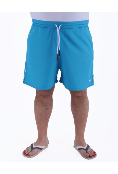 Moc Grande Büyük Beden Erkek Deniz Şortu Classic 22950 Saks