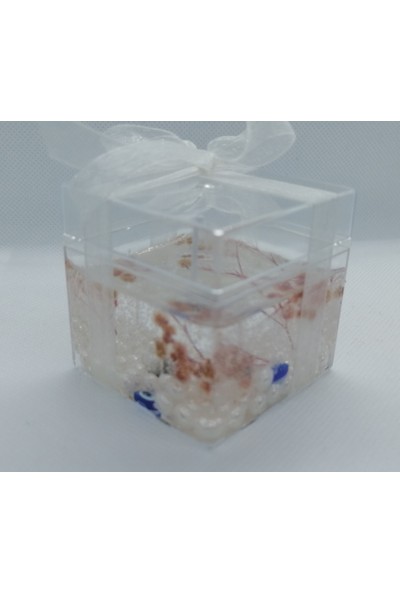 Boutique Elegance dekoratif Kokulu Jel Kutu Mum 2'li Boutique Elegance dekoratif Kokulu Jel Kutu Mum 2'li