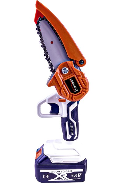 Germany Style GRM-3064 Çift Akülü Metal Şanzıman Şarjlı Budama Testeresi Taşıma Çantalı Germany Style GRM-3064 Çift Akülü Metal Şanzıman Şarjlı Budama Testeresi Taşıma Çantalı