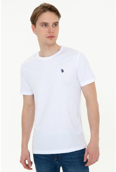 U.S. Polo Assn. Beyaz T Shirt Basic 50248521-VR013