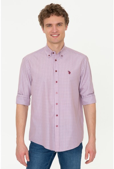 U.S. Polo Assn. Kırmızı Gömlek Uzunkol 50249880-VR014