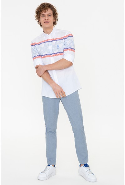 U.S. Polo Assn. Erkek Koyu Mavi Chinos