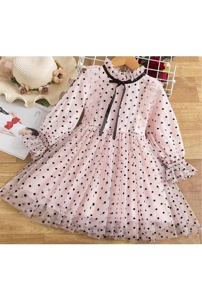 Modanın Sesi Puantiyeli Elbise