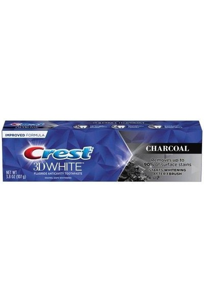 Crest 3D White Kömür Beyazlatıcı Diş Macunu 116 gr Crest 3D White Kömür Beyazlatıcı Diş Macunu 116 gr