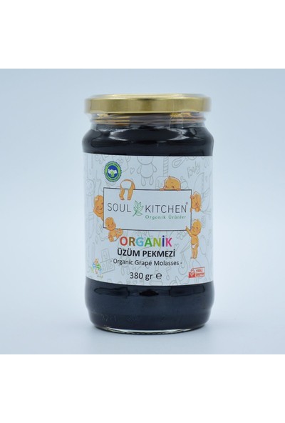 Soul Kitchen Organik Bebek Üzüm Pekmezi 380 gr