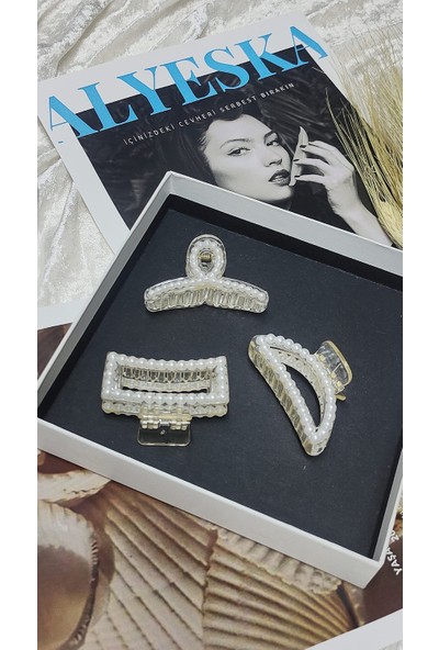 3 Adet Incili Mandal Toka 3 Adet Incili Mandal Toka