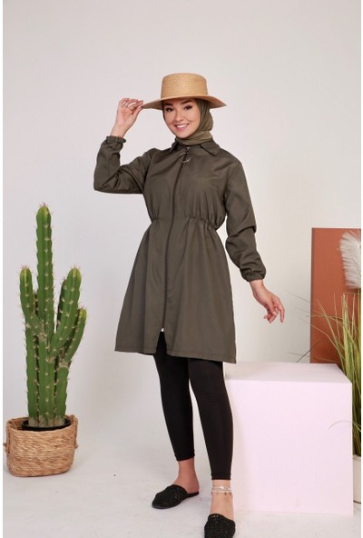 By Suu Sever Tesettür Mayo Haki 2'li Set