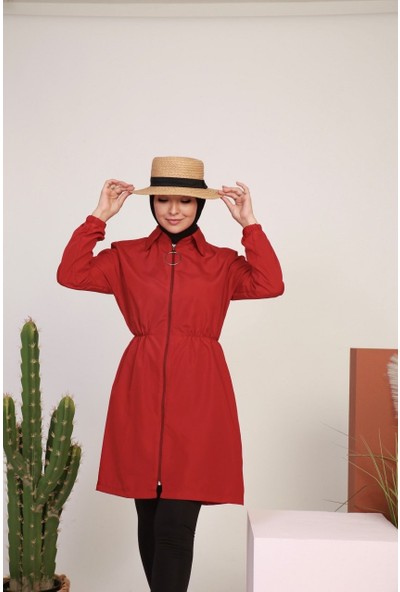 By Suu Sever Tesettür Mayo Bordo Üst