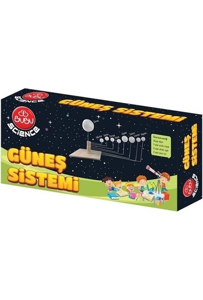 Bubu Bu-Bu Ahşap Güneş Sistemi Modeli Bubu Bu-Bu Ahşap Güneş Sistemi Modeli