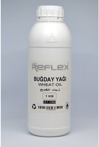 Doğal Reflex Buğday Yağı 1 kg Doğal Reflex Buğday Yağı 1 kg