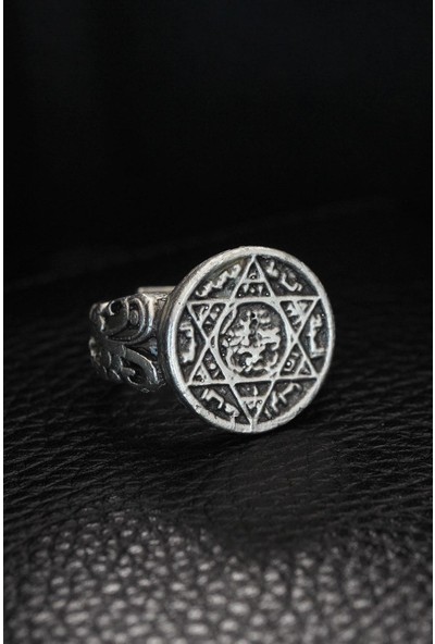 Clariss Ayarlanabilir Davut Yıldızı Model Erkek Yüzük Clariss Ayarlanabilir Davut Yıldızı Model Erkek Yüzük