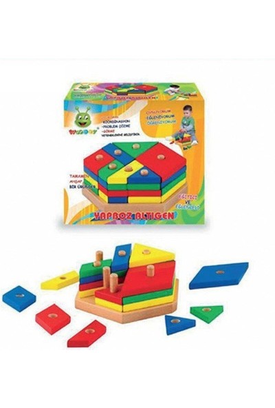 Woodoy Yapboz Altıgen