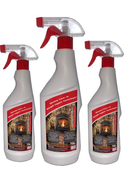 Bestchem Şömine Camı ve Izgara Temizleyici Sprey 750 ml x 3 Lü