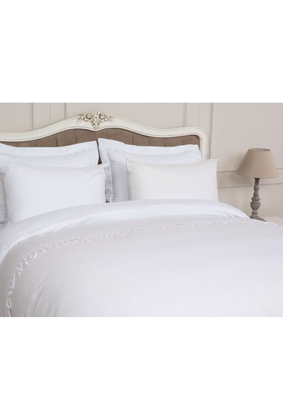 Madame Coco Tropik Tek Kişilik Püsküllü Pike - Taş Madame Coco Tropik Tek Kişilik Püsküllü Pike - Taş