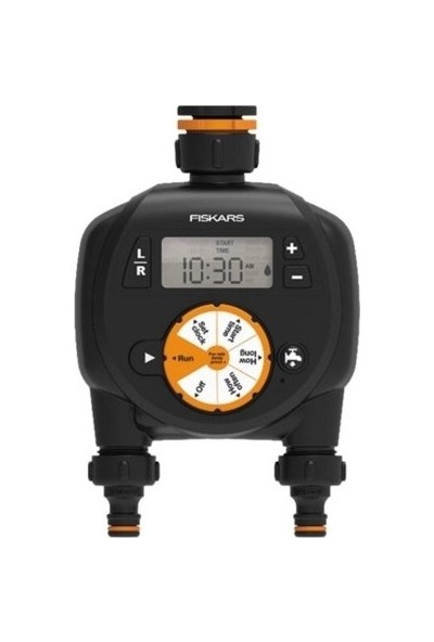 Fiskars 1054792 Sulama Saati Çift Çıkışlı