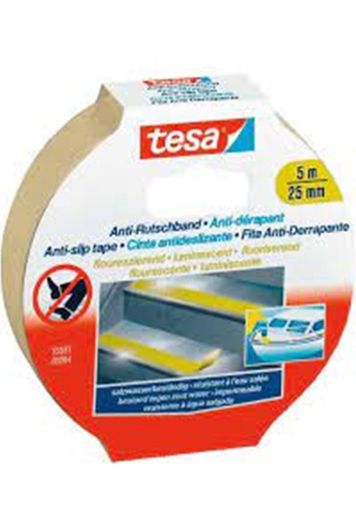 Tesa Bant Merdiven Kaydırmaz Karanlıkta Parlayan 5X25 55580-00013 Tesa Bant Merdiven Kaydırmaz Karanlıkta Parlayan 5X25 55580-00013