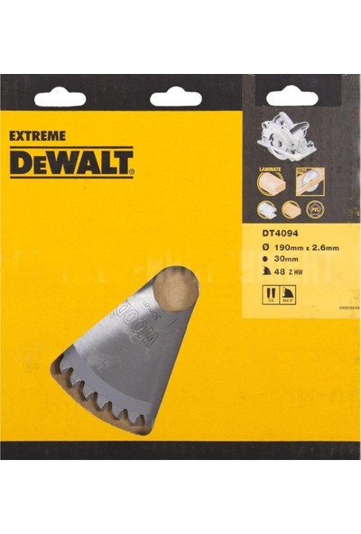 Dewalt DT4094 190 x 48 mm Elmas Testere