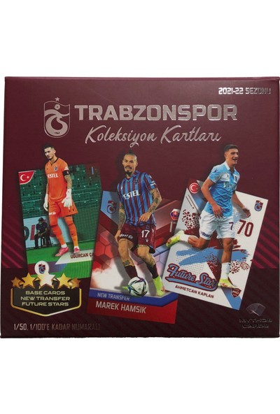 Mythos Cards Trabzonspor Lisanslı Oyuncu Kartları (2021/22 Sezonu)