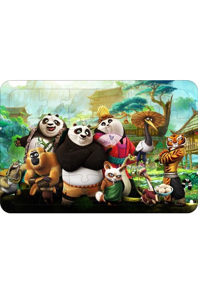 Güven Serigrafi Kung Fu Panda 11 24 Parça Ahşap Çerçeveli Puzzle Yapboz Güven Serigrafi Kung Fu Panda 11 24 Parça Ahşap Çerçeveli Puzzle Yapboz