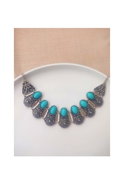 Flower Otantik Kolye