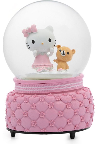Çarşıhan Kar Küresi Hello Kitty Kurmalı-Müzikli Büyük Boy Çarşıhan Kar Küresi Hello Kitty Kurmalı-Müzikli Büyük Boy
