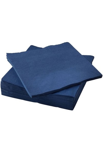 IKEA Servis Peçete Ikea 40X40 cm 50'li Mavi Renkli Peçete IKEA Servis Peçete Ikea 40X40 cm 50'li Mavi Renkli Peçete