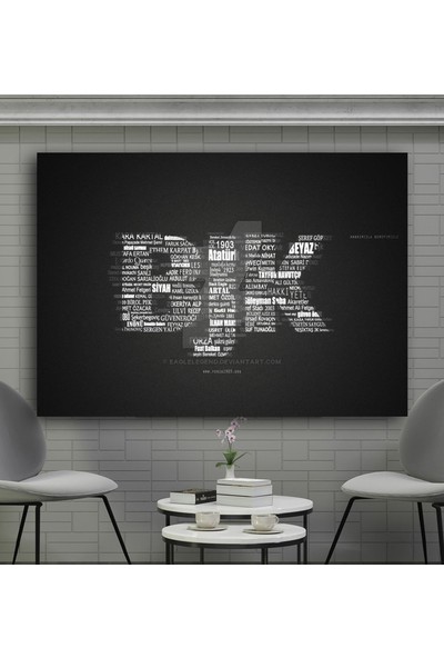 Tabloçek Kanvas Tablo - Beşiktaş - Jose Sosa - kartal Tabloçek Kanvas Tablo - Beşiktaş - Jose Sosa - kartal