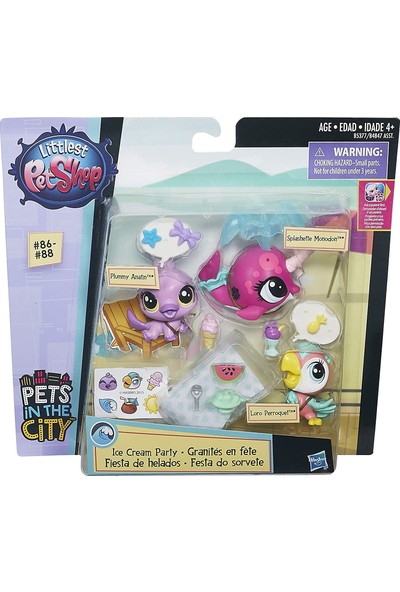 Hasbro Lıttlest Pet Shop Ice Cream Party Hasbro Lıttlest Pet Shop Ice Cream Party