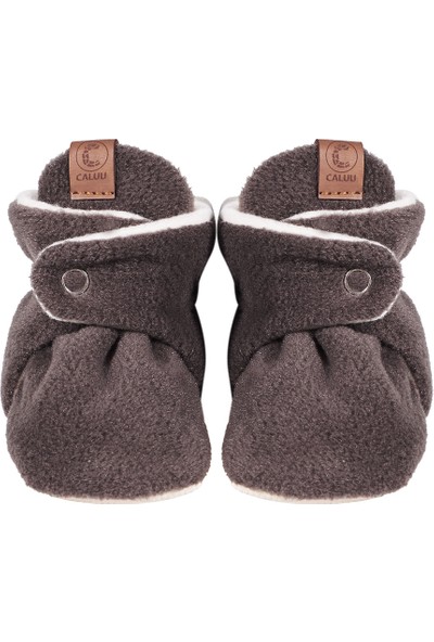 Caluu Baby Polar Ayarlanabilir Çıtçıtlı Bilekli Bebek Panduf