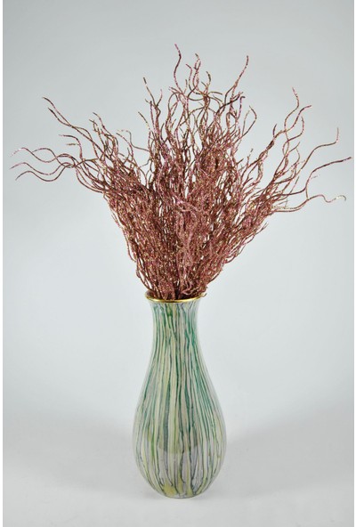 Lilac Home Yapay Çiçek Simli Mercan Lilac Home Yapay Çiçek Simli Mercan