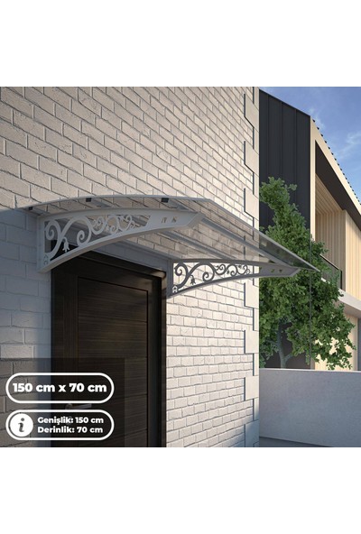 Albayrak Yapı İnşaat Lale Serisi Pratik Sundurma 150 cm x 70 cm Albayrak Yapı İnşaat Lale Serisi Pratik Sundurma 150 cm x 70 cm