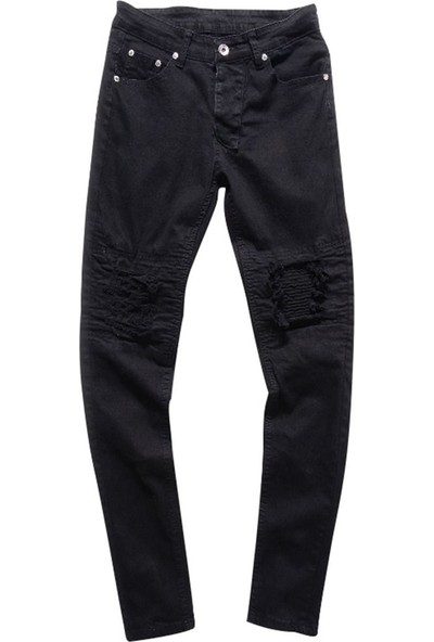 Afurdel Erkek Siyah Kot Pantolon (Yurt Dışından)