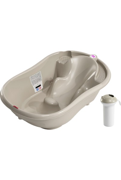 Okbaby Onda Banyo Küveti & Splash Bebek Duşu / Gri